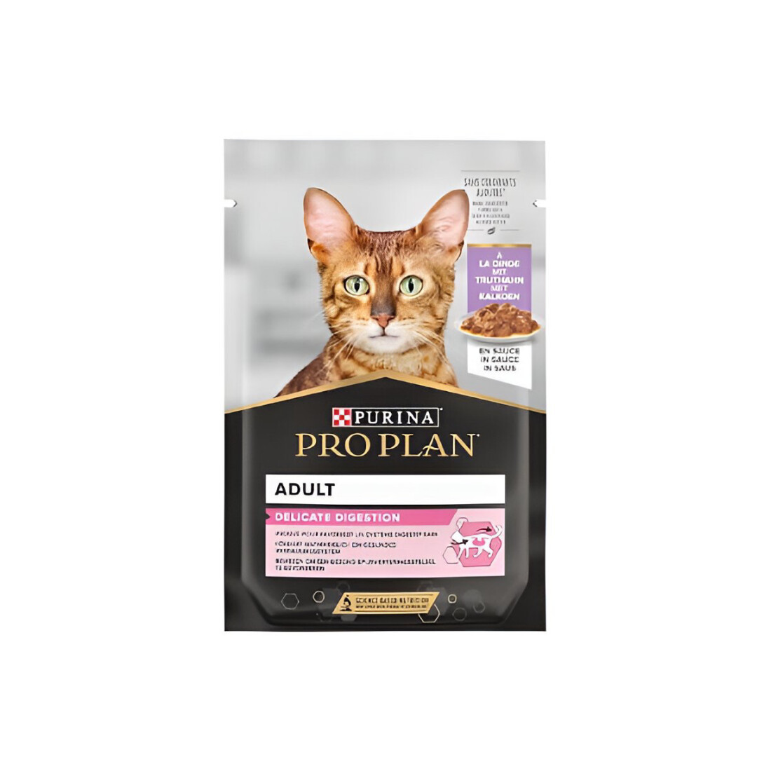 PURINA Pro Plan Delicate Парчиња мисирка во сос, Кесичка 85гр ...