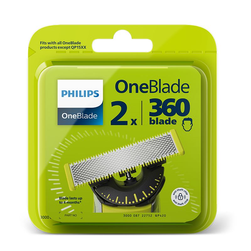 PHILIPS oštrice za OneBlade QP420/50 2/1 | Online prodaja PHILIPS ...