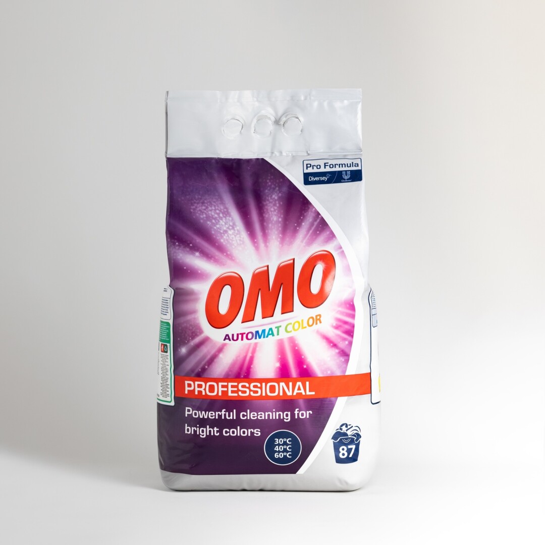 DIVERSEY Omo Professional Automat Детергент За Обоени Алишта 7Kg ...