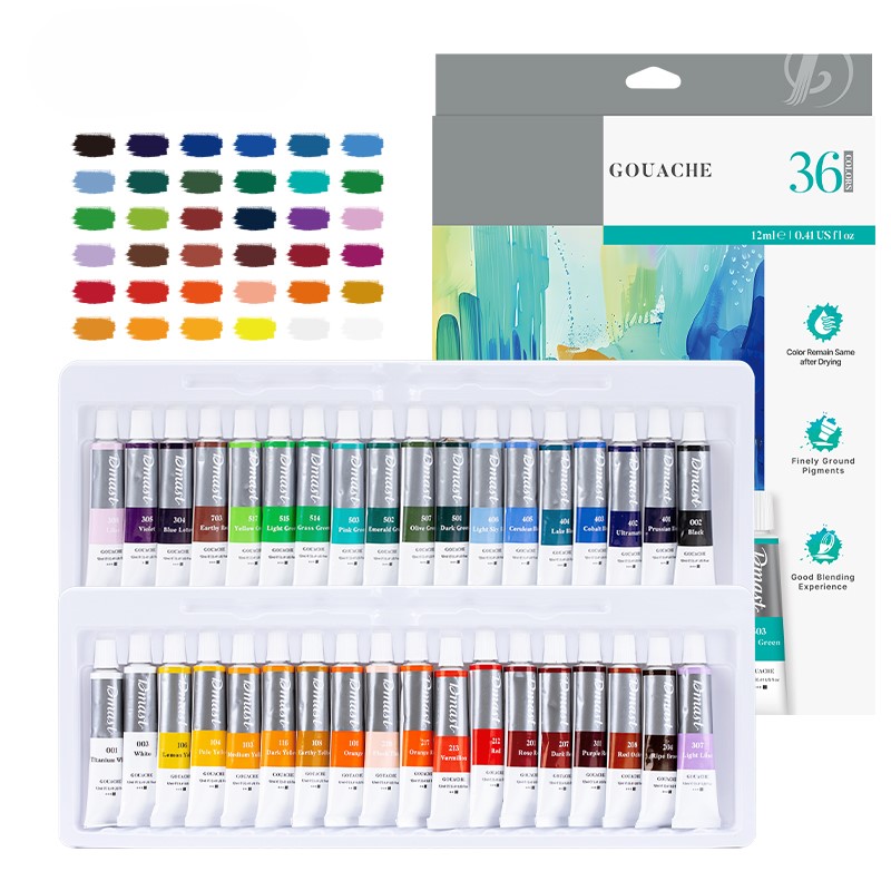 Dmast Set tempera EC320-36, 12ml, 36 komada | Online prodaja | Ananas