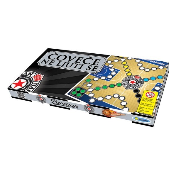 PANGRAF Društvena igra Čovece ne ljuti se Partizan | Online prodaja | Ananas