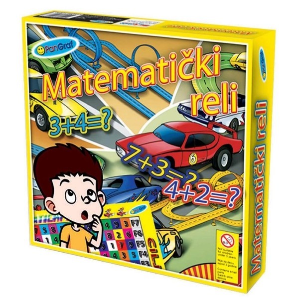 PANGRAF Društvena igra Matematički reli | Online prodaja | Ananas