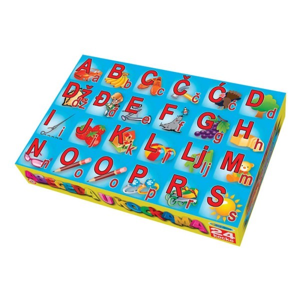 PANGRAF Obrazovna igra Abeceda u kockama | Online prodaja | Ananas BiH