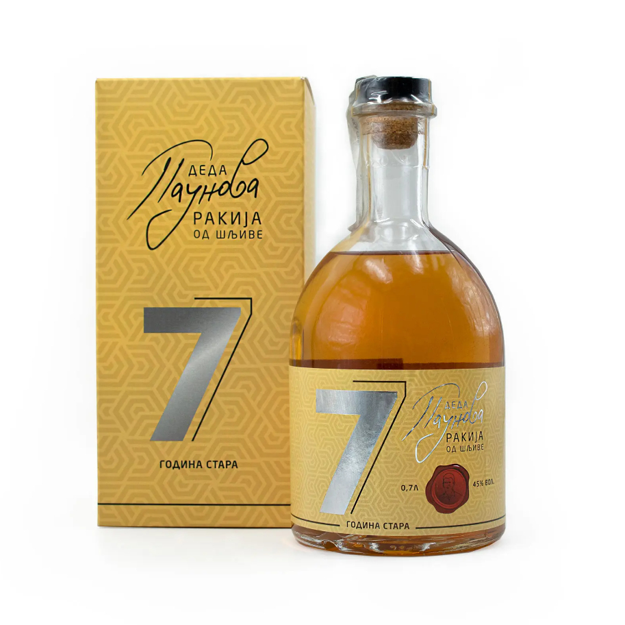 DEDA PAUNOVA Rakija od šljiva, 0.7l | Online prodaja | Ananas
