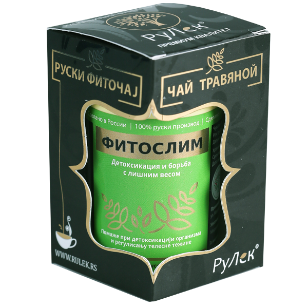 RULEK Fitoslim čaj - 100% biljni ruski preparat za mršavljenje i ...