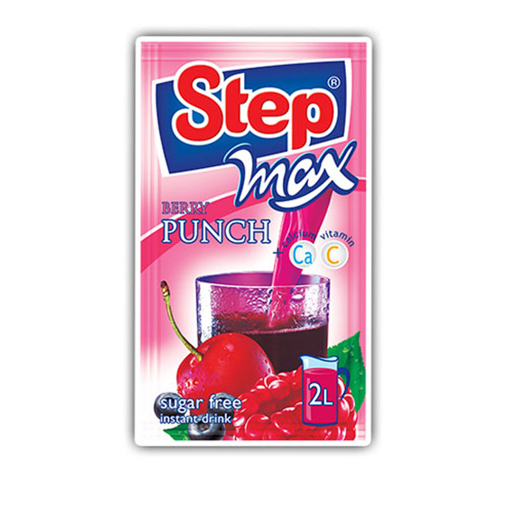 Step Sok na rastvaranje, Šumsko voće+vitamin C 9 g, 24 kesice | Online prodaja | Ananas