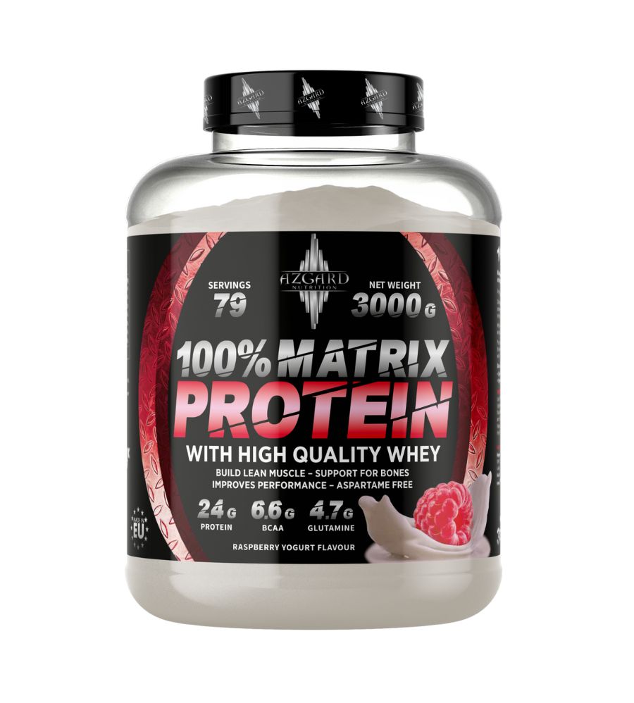 Azgard, Matrix Whey Protein, 3000 g, Malina-jogurt | Online prodaja ...