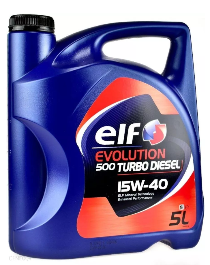 ELF Ulje za motor EVOLUTION 500,TURBO DIESEL, 15W-40, 5L | Online ...