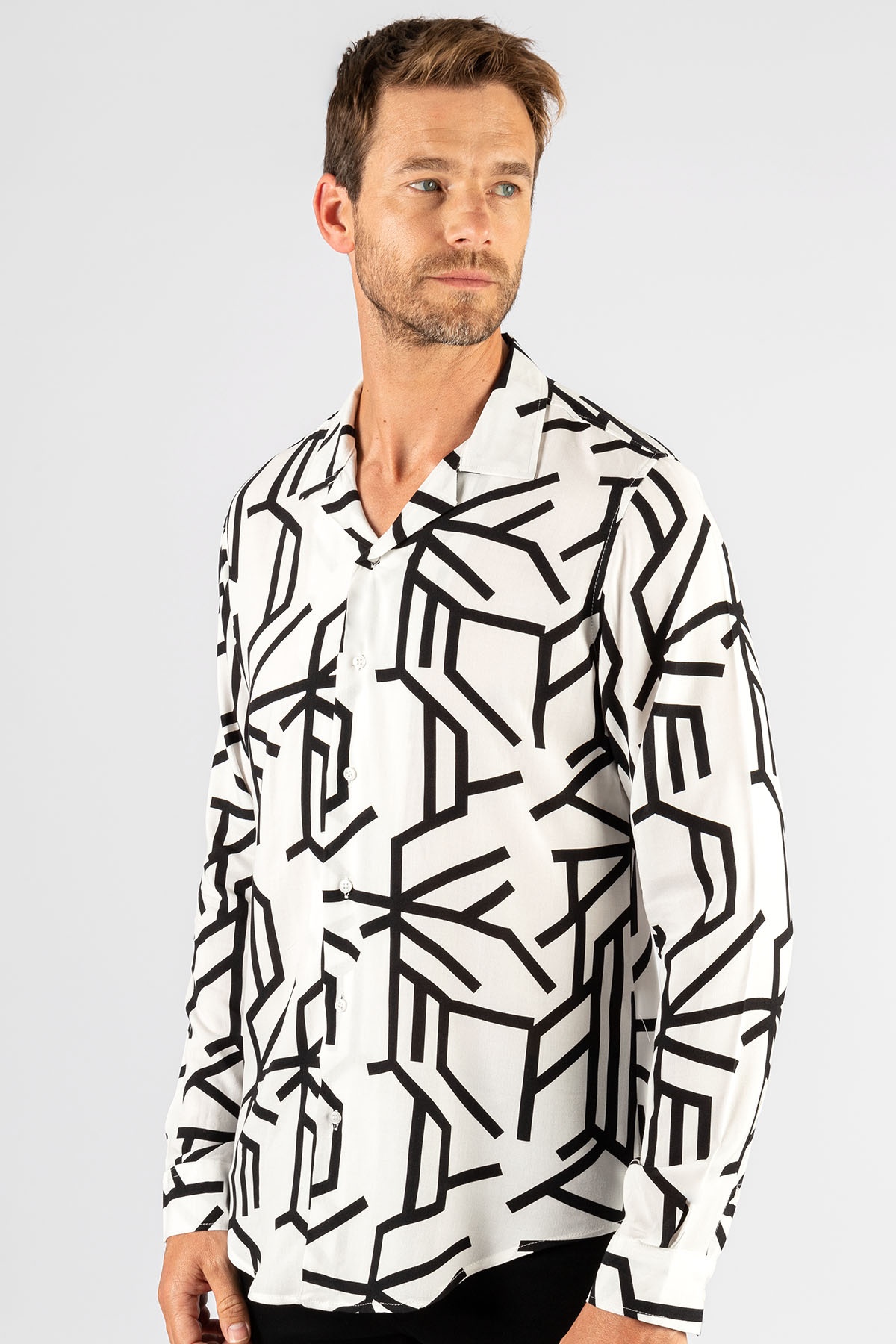 TUDORS Машка кошула Slim Fit бела | Најголема онлајн продавница во ...