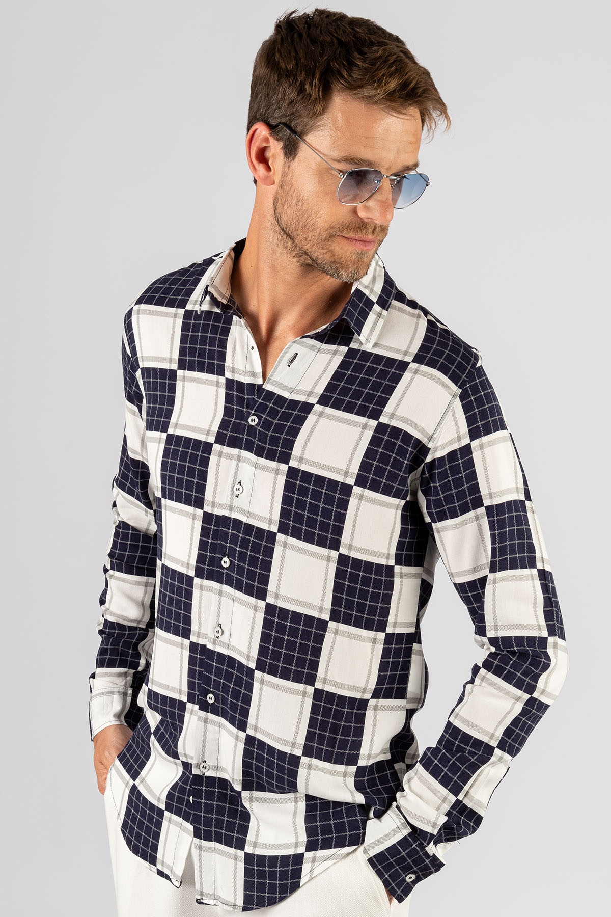 TUDORS Машка кошула Slim Fit тегет | Најголема онлајн продавница во ...