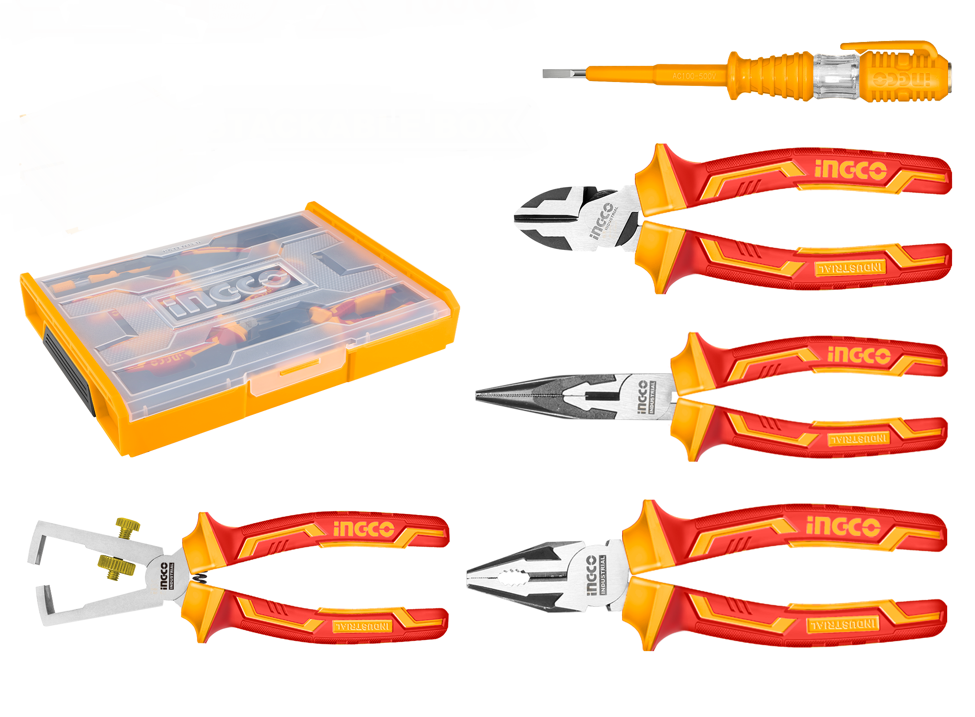 INGCO Set izolovanih ručnih alata 5/1 HKTV01P051 | Online prodaja | Ananas