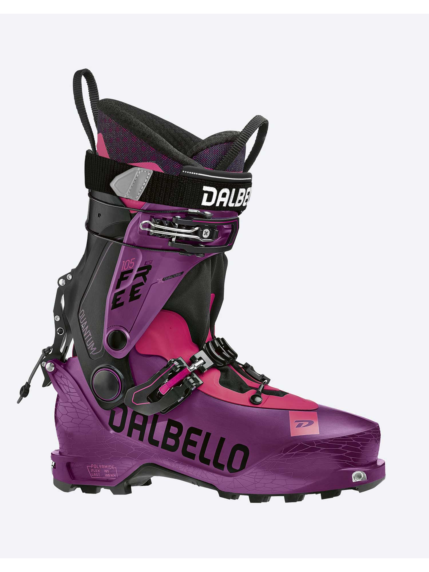 Dalbello Ženske pancerice za skijanje Quantum Free 105 Veličina 23.5 Orchid/Black | Online ...