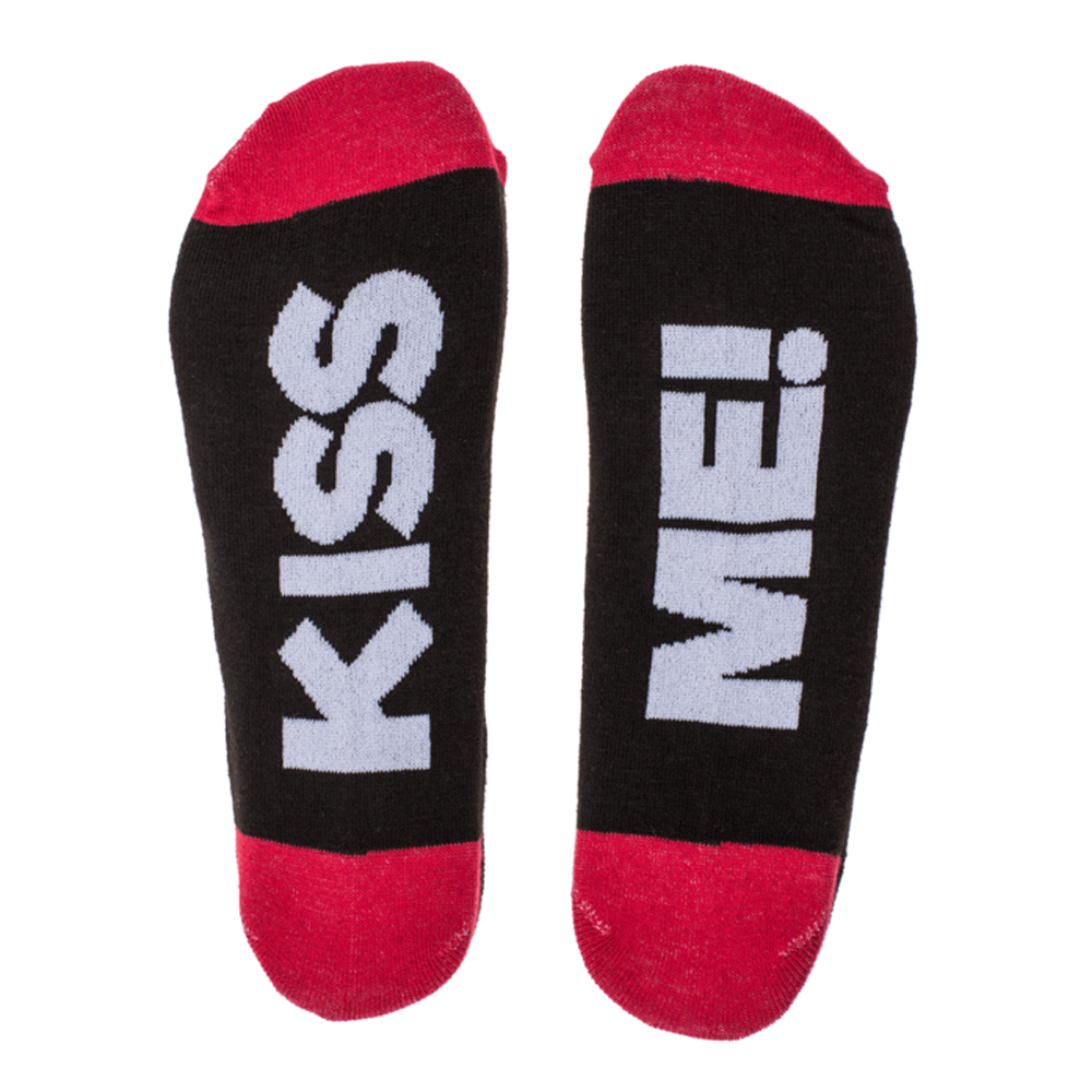 Čarape Kiss Me crno-roze | Online prodaja | Ananas