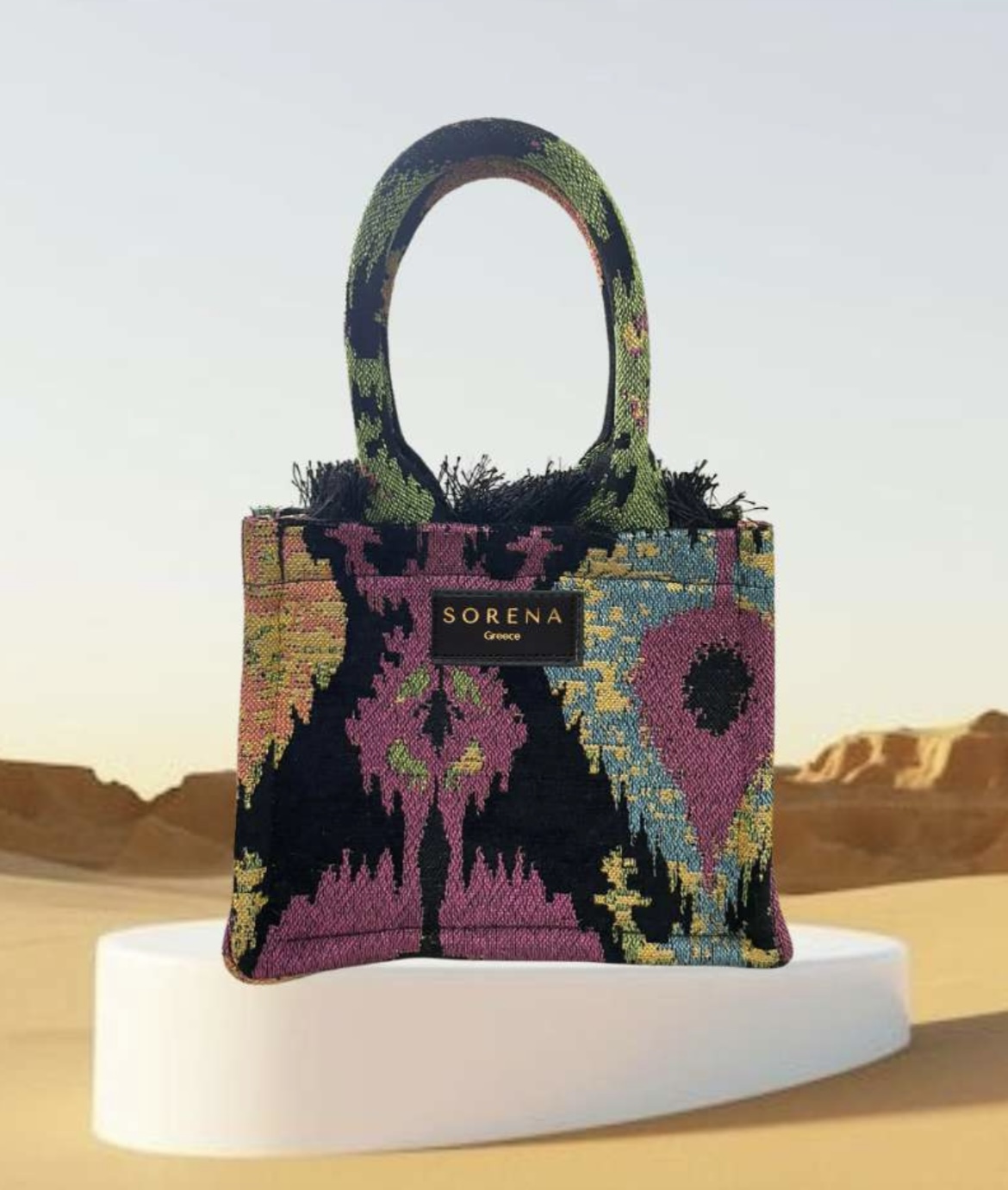 SORENA HANDMADE Tote Mette Ženska torbica, Crna | Online prodaja | Ananas