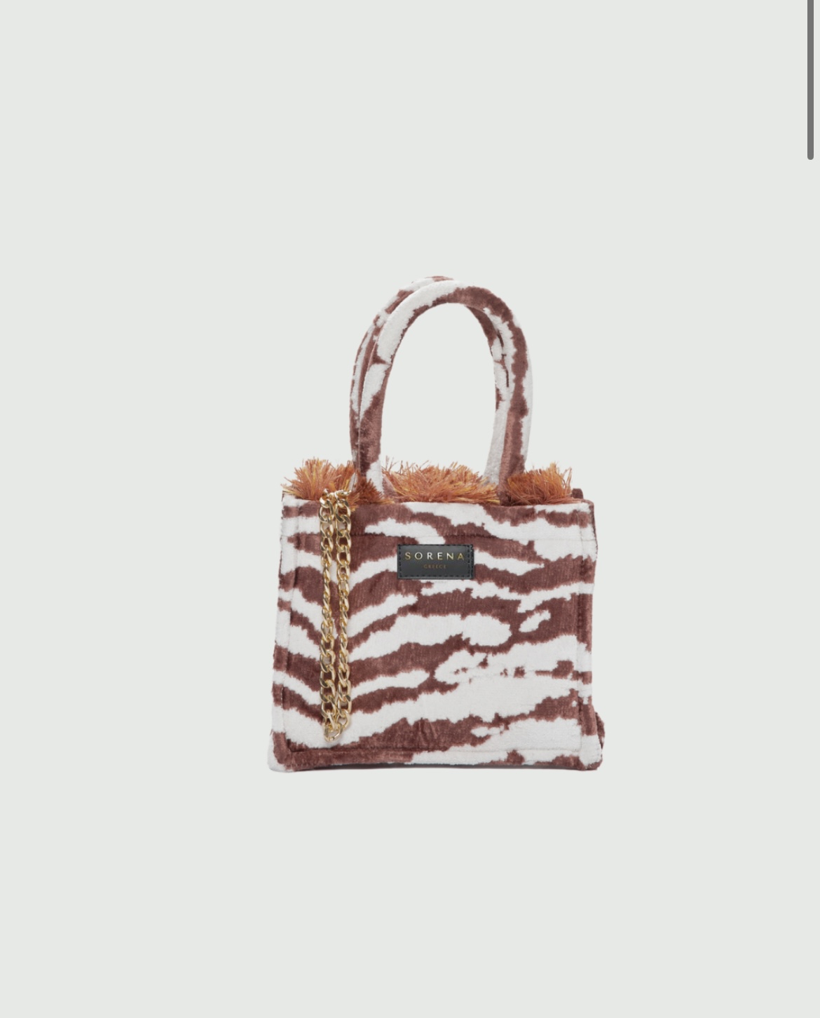 SORENA HANDMADE Ženska torba Alba mini tote, Crveno - bela | Online ...