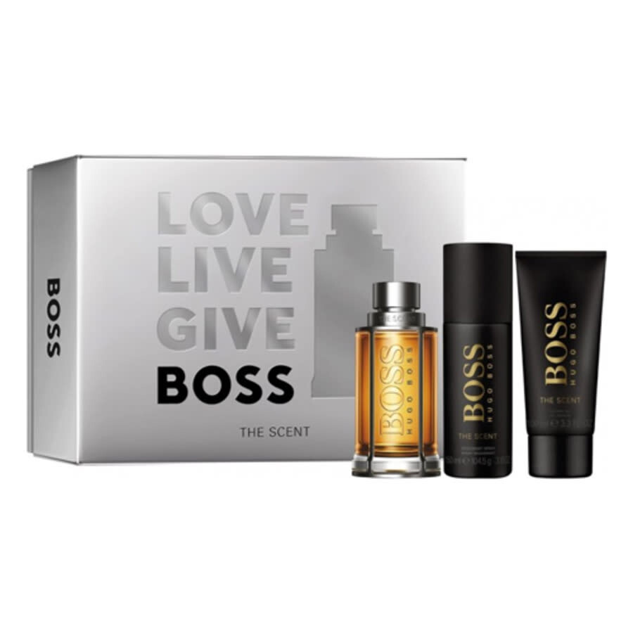 Hugo Boss Muški parfemski set The Scent EDT 100ml+150ml deo+100ml gel ...