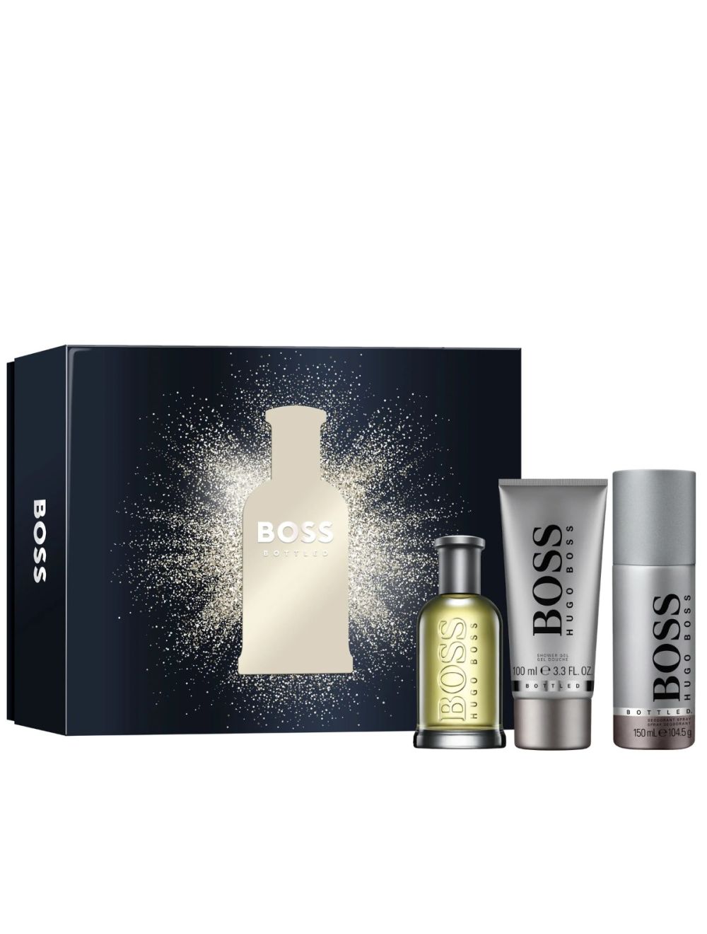 HUGO BOSS Muški parfemski set Boss Bottled EDT 100ml + gel za tuširanje ...