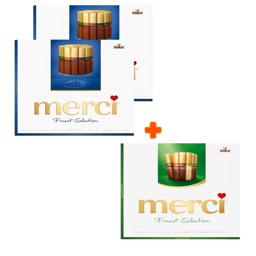MERCI Paket pralina, 3 proizvoda | Online prodaja | Ananas