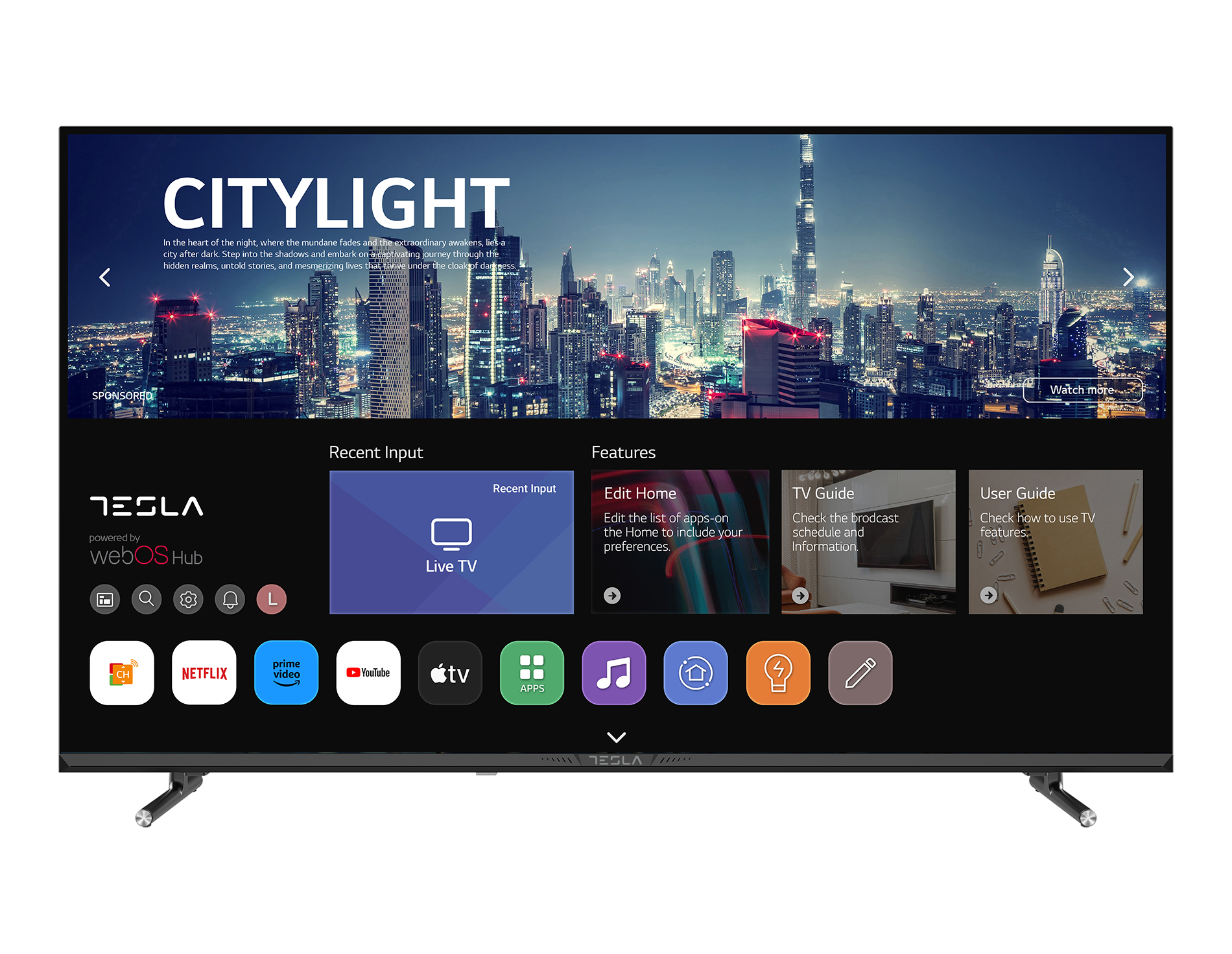 Tesla Televizija 43E645BFW, 43" Full HD, pametna, crna | Online prodaja ...