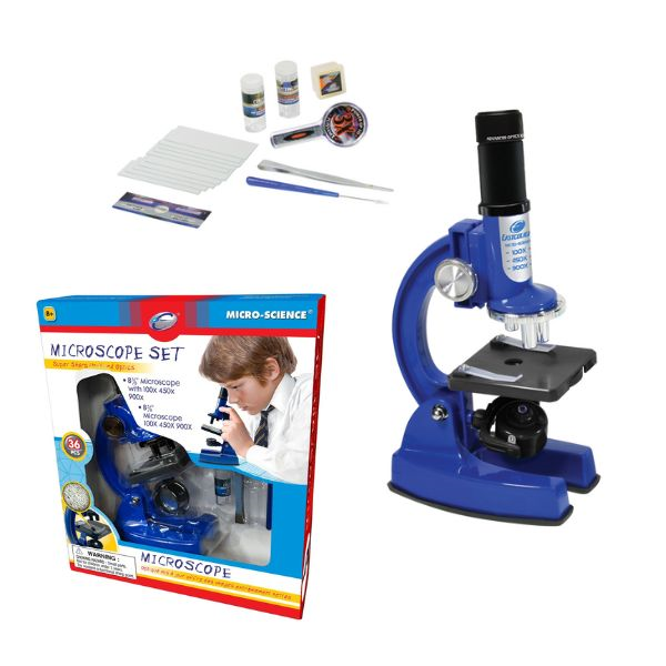 Milla Toys Mikroskop set, 36 delova, 100/450/900X | Online prodaja | Ananas