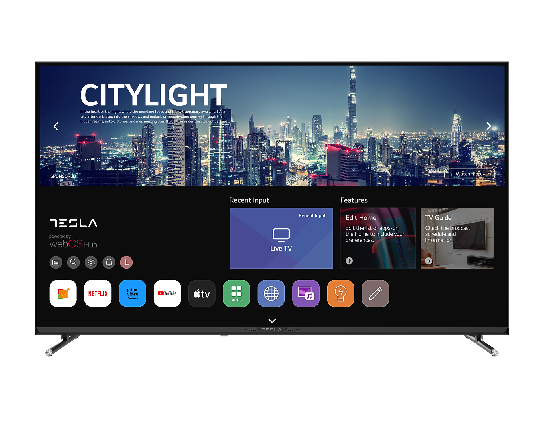 Tesla TV 50E645BUW, 50" 4K UHD, Smart, crni | Online prodaja | Ananas BiH