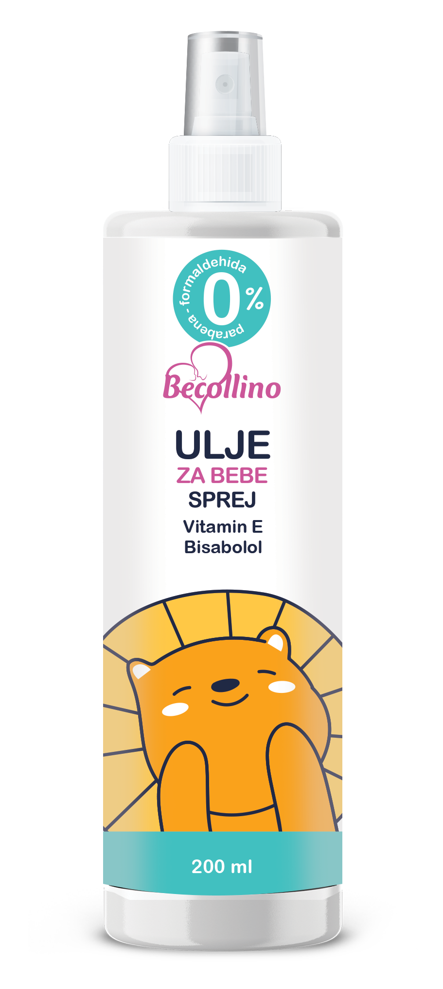 Becollino Ulje za bebe u spreju, 200ml | Online prodaja | Ananas