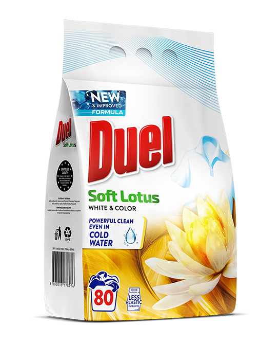 Duel Soft lotus Praškasti deterdžent 7.2kg | Online prodaja | Ananas