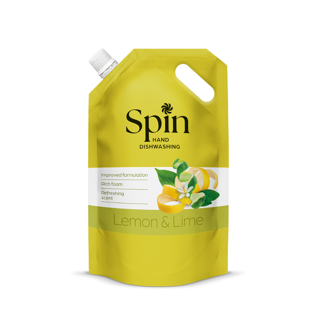 Spin Tečni deterdžent za sudove Lemon&Lime, 1200ml | Online prodaja ...