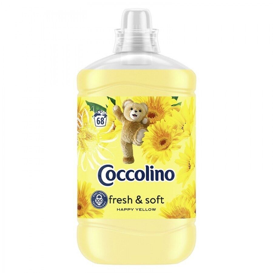 Coccolino Omekšivač za veš Happy Yellow, 1,7l | Online prodaja | Ananas