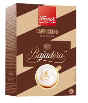 FRANCK Instant kafa Cappuccino Bajadera, 18.5g, 8 komada | Online ...