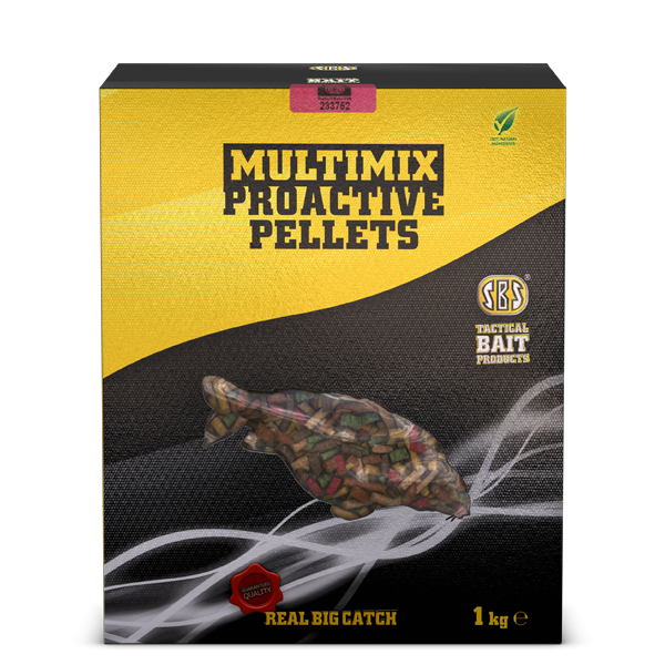 Sbs Pelet za ribolov Multimix Proactive, 3-6mm, 1kg | Online prodaja ...