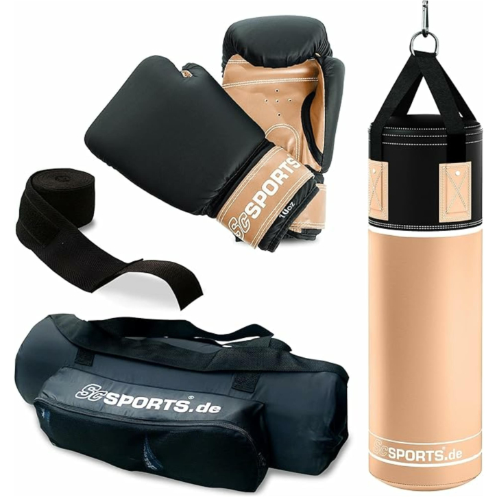 Gorilla Sports Set za boks, Bež, 12 kg | Online prodaja | Ananas