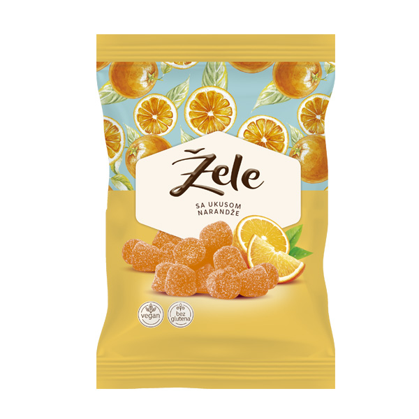 COKOLEND Žele bombone sa ukusom narandže 100g | Online prodaja | Ananas