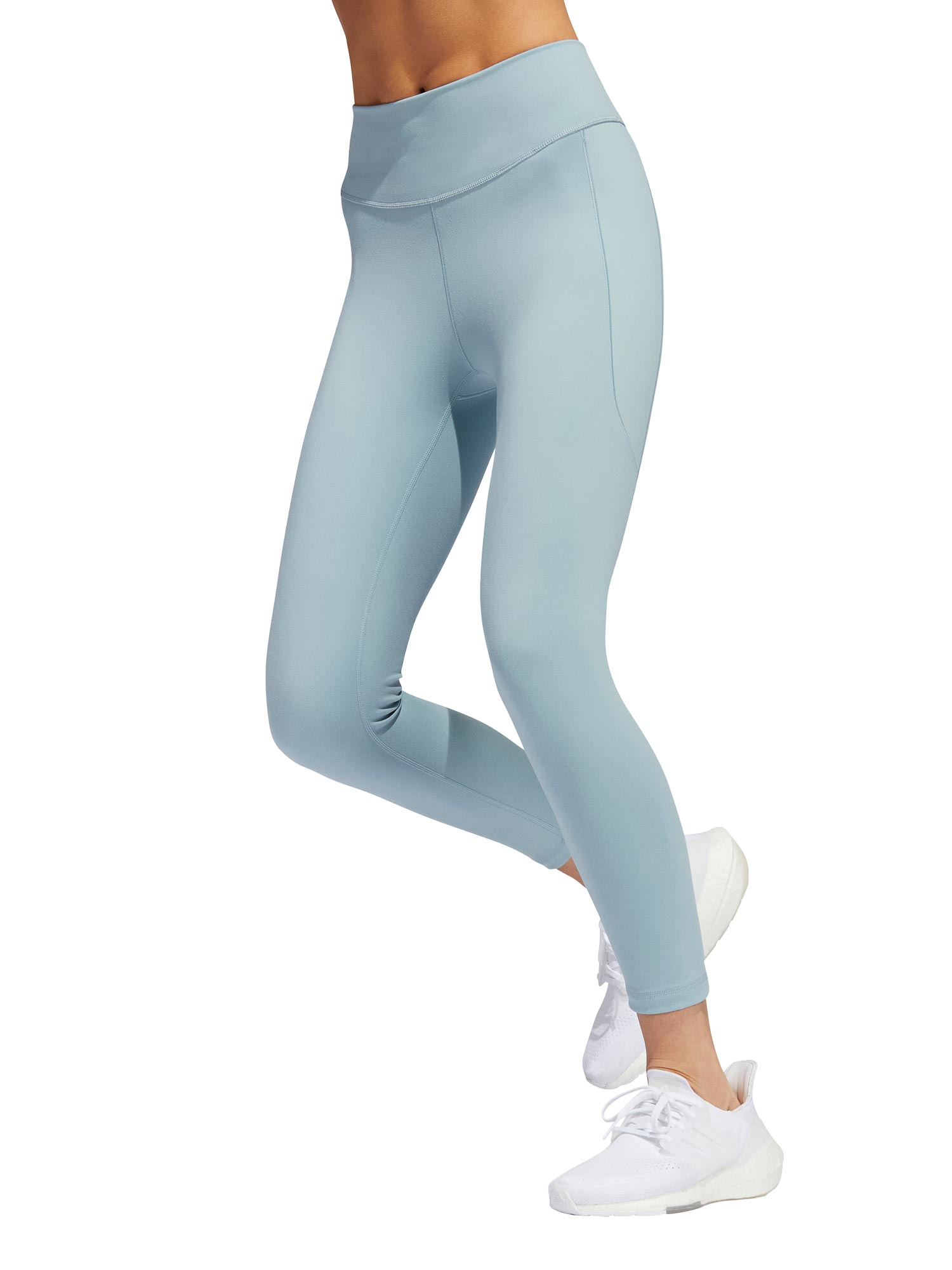 ADIDAS Ženske helanke za trčanje Yoga Studio 7/8 zelene | Online ...