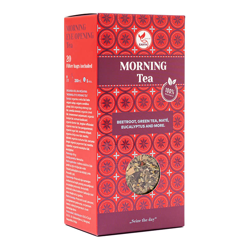 TEAS OF EARTH Čaj Morning/Eye Opening 80g | Online prodaja | Ananas