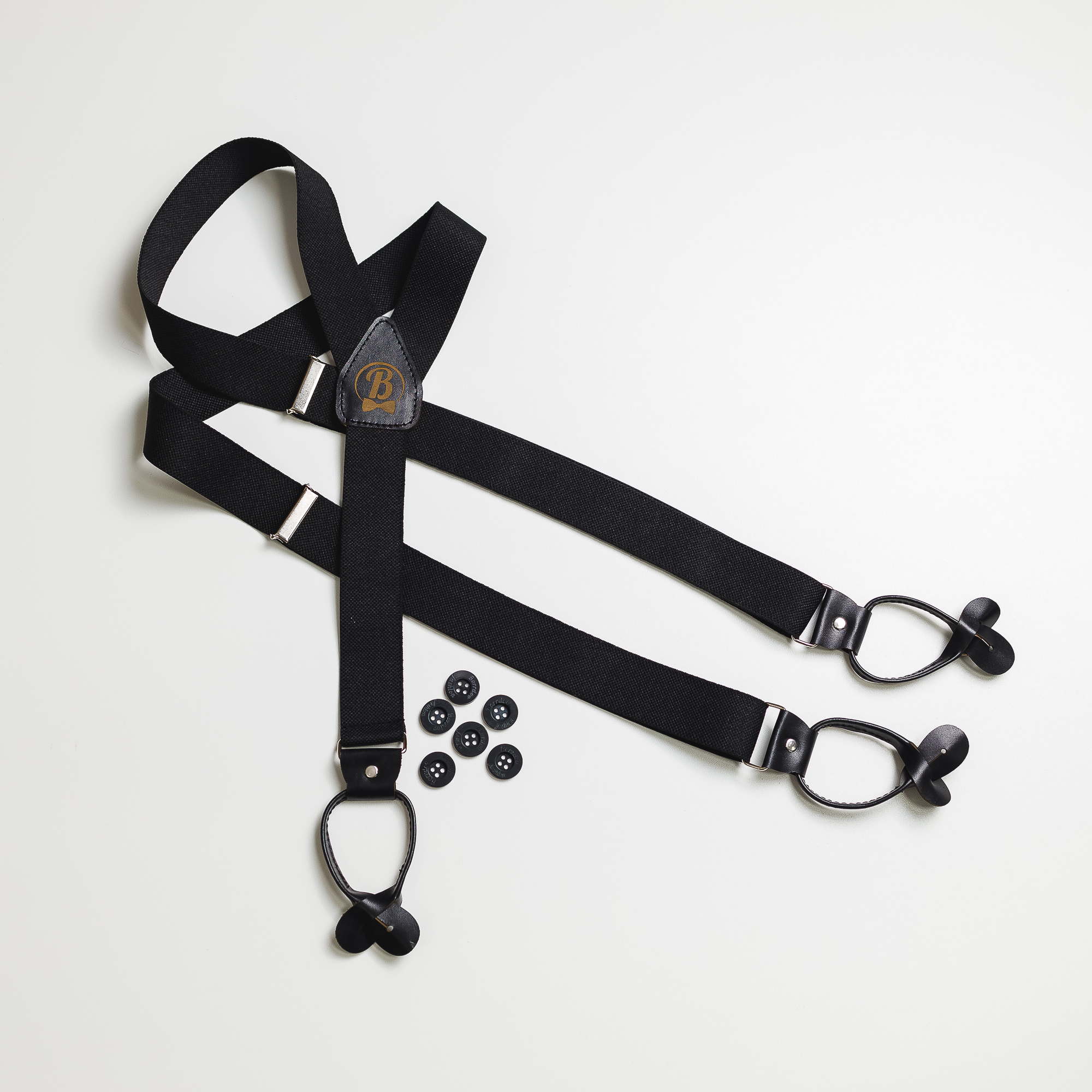 BORRDOO FASHION Muški tregeri crni | Online prodaja | Ananas