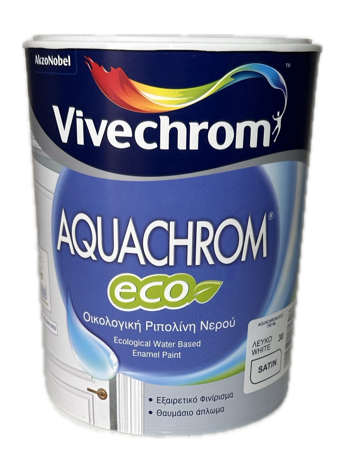 VIVECHROM Akrilni emajl za drvo Eco Satin 0,75l, Aquachrom | Online ...
