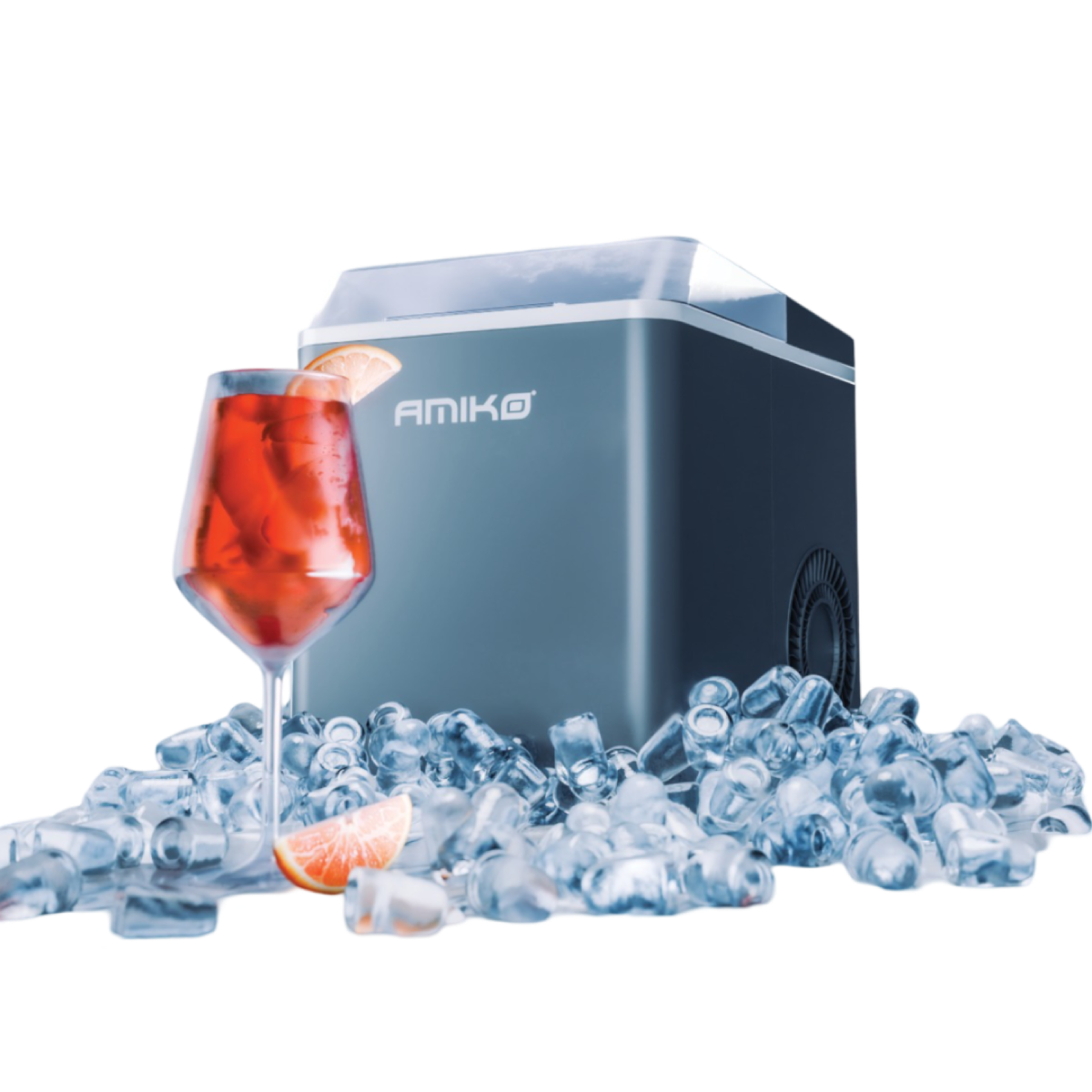 Amiko Aparat za led - Ledomat, 1.3 lit, 12kg/24 h, 100W - IM1300 ...