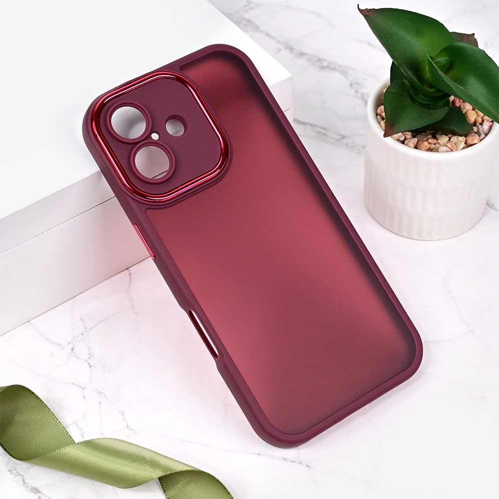 Maska za telefon iPhone 16 SHINING CAMERA, Crvena | Online prodaja | Ananas