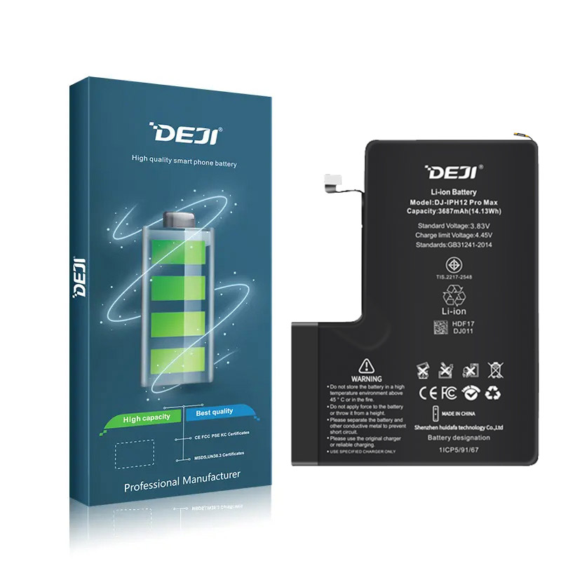 DEJI Baterija za telefon iPhone 12 Pro Max, 3687mAh | Online prodaja ...