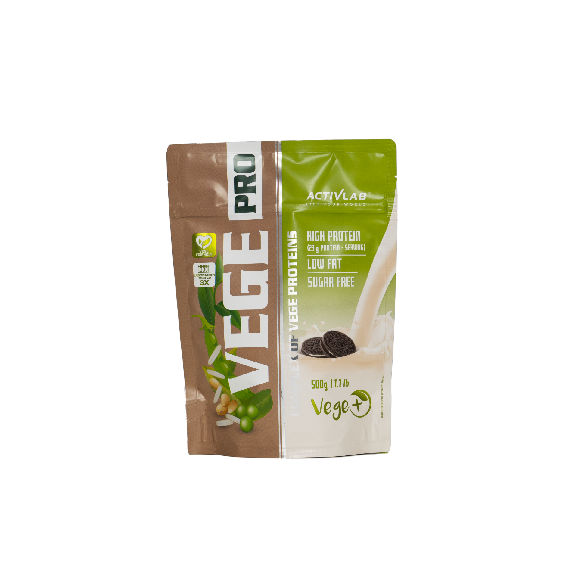 ACTIVLAB Protein VEGE PRO Cookies 500g | Online prodaja | Ananas