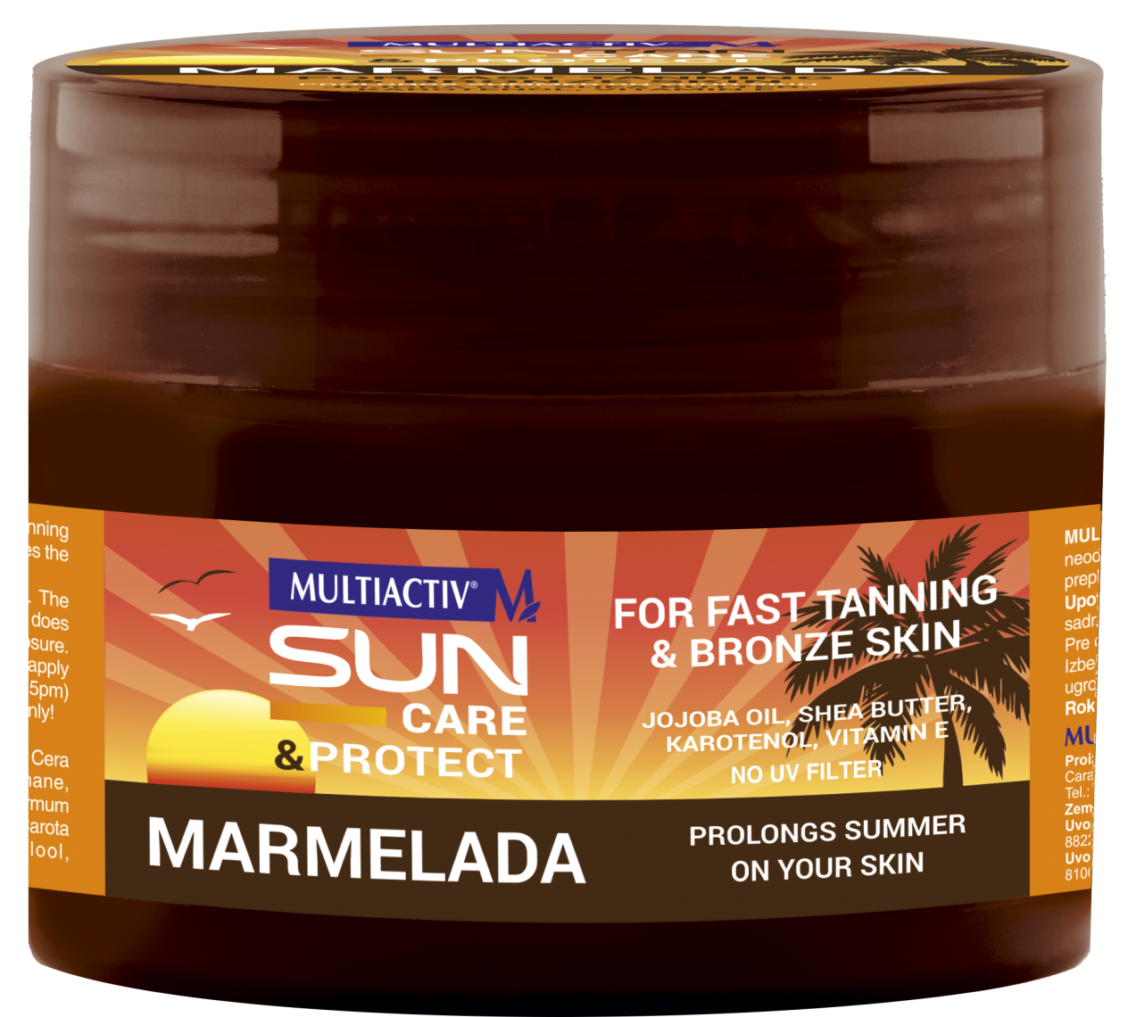 MULTIACTIV Marmelada za brzo tamnjenje Sun Care&Protect Mini 100ml ...