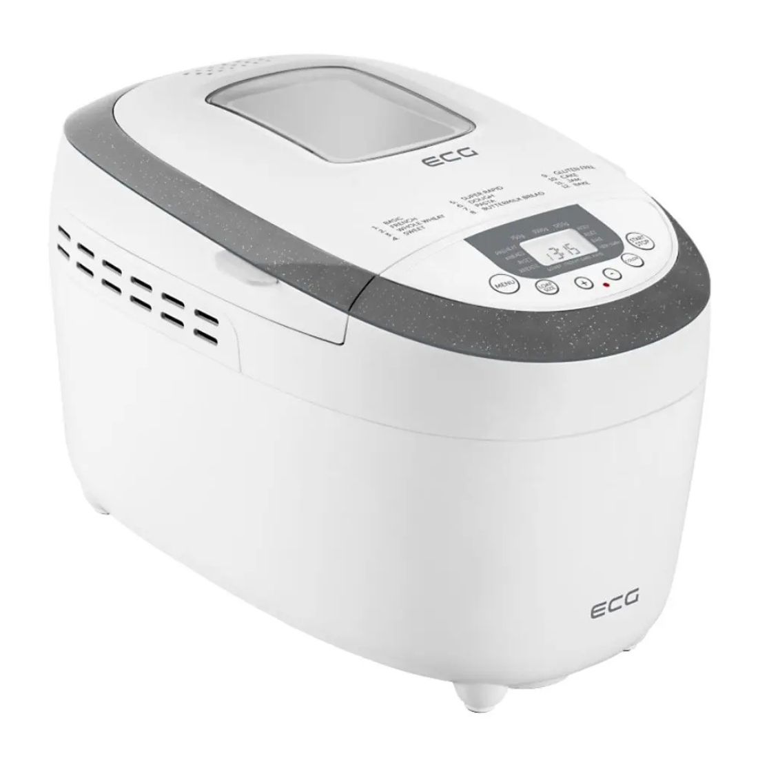 ECG Mini pekara PCB 82120, 12 programa, 1,25kg, Bela | Online prodaja | Ananas