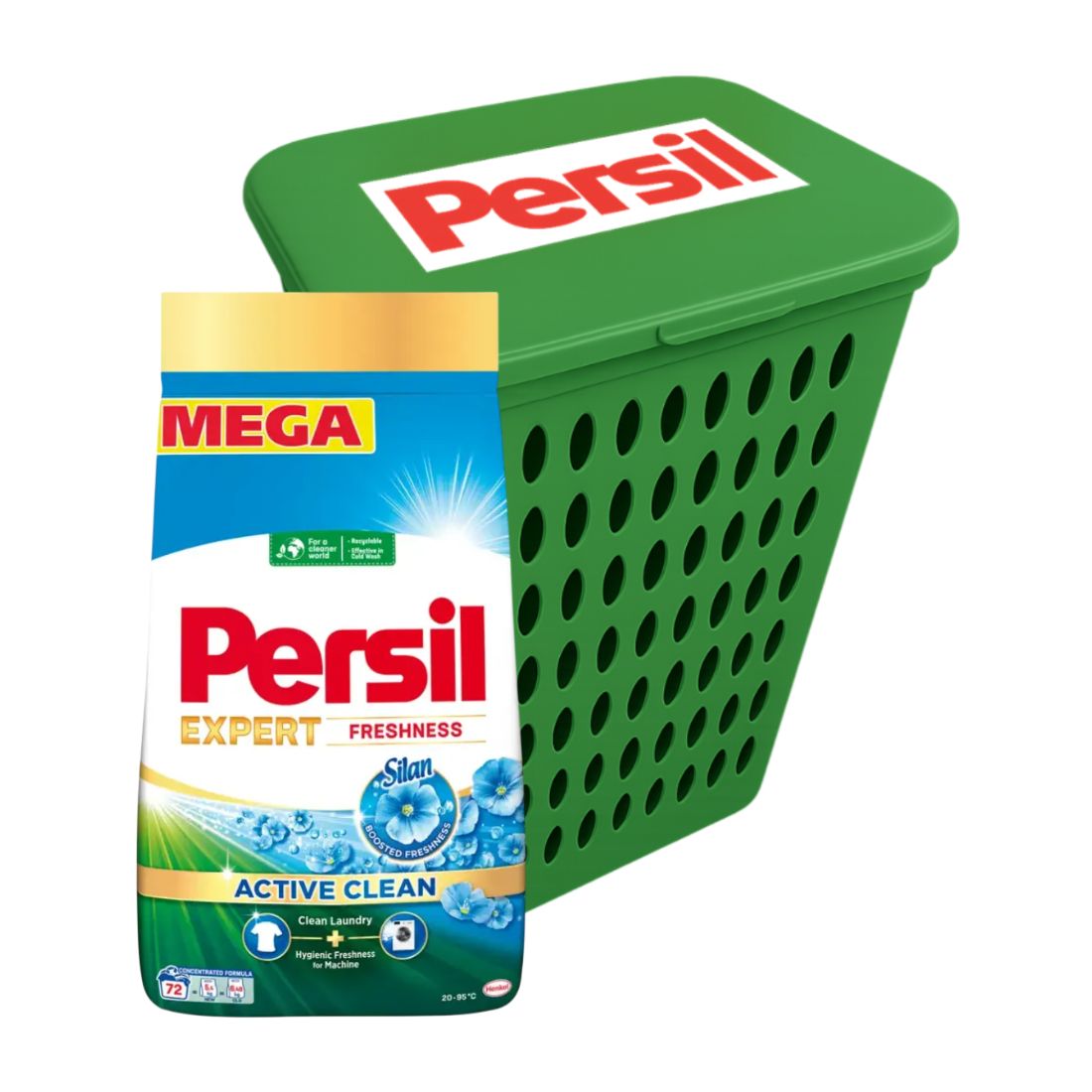 Persil Prašak za veš Powder Expert, 5.4 kg + Korpa za veš | Online ...