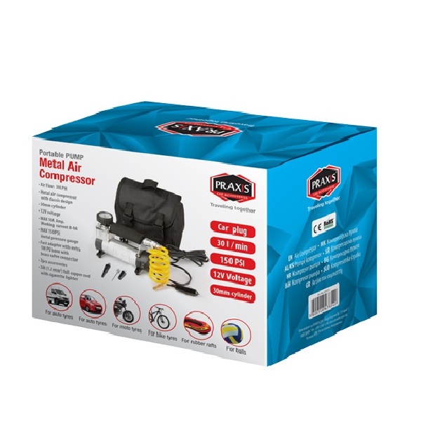 PRAXIS Metalna kompresorska pumpa | Online prodaja | Ananas