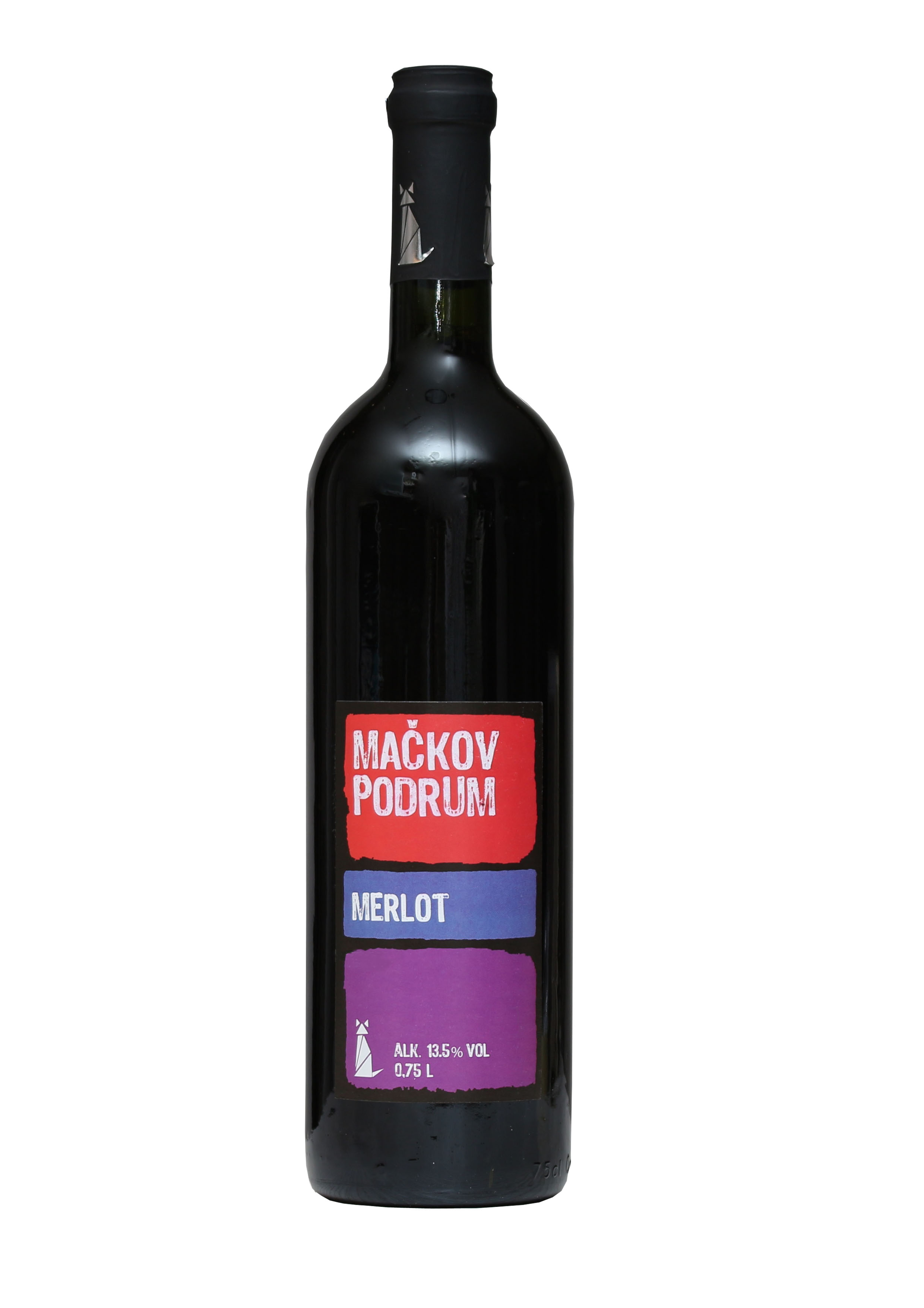 MAČKOV PODRUM Merlot crveno vino 0.75l | Online prodaja | Ananas