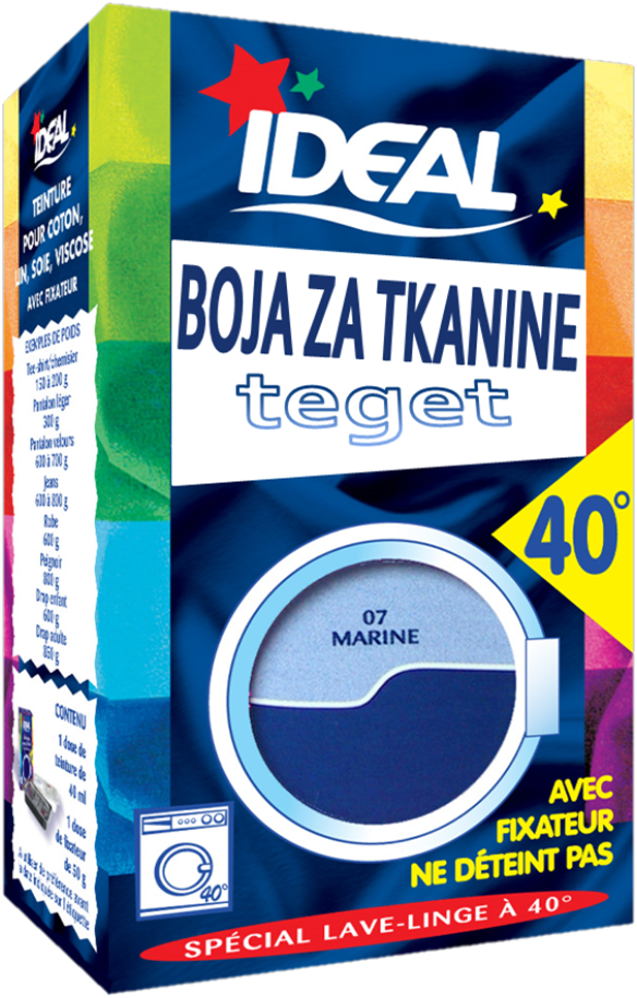 IDEAL Boja za tekstil, Teget | Online prodaja | Ananas