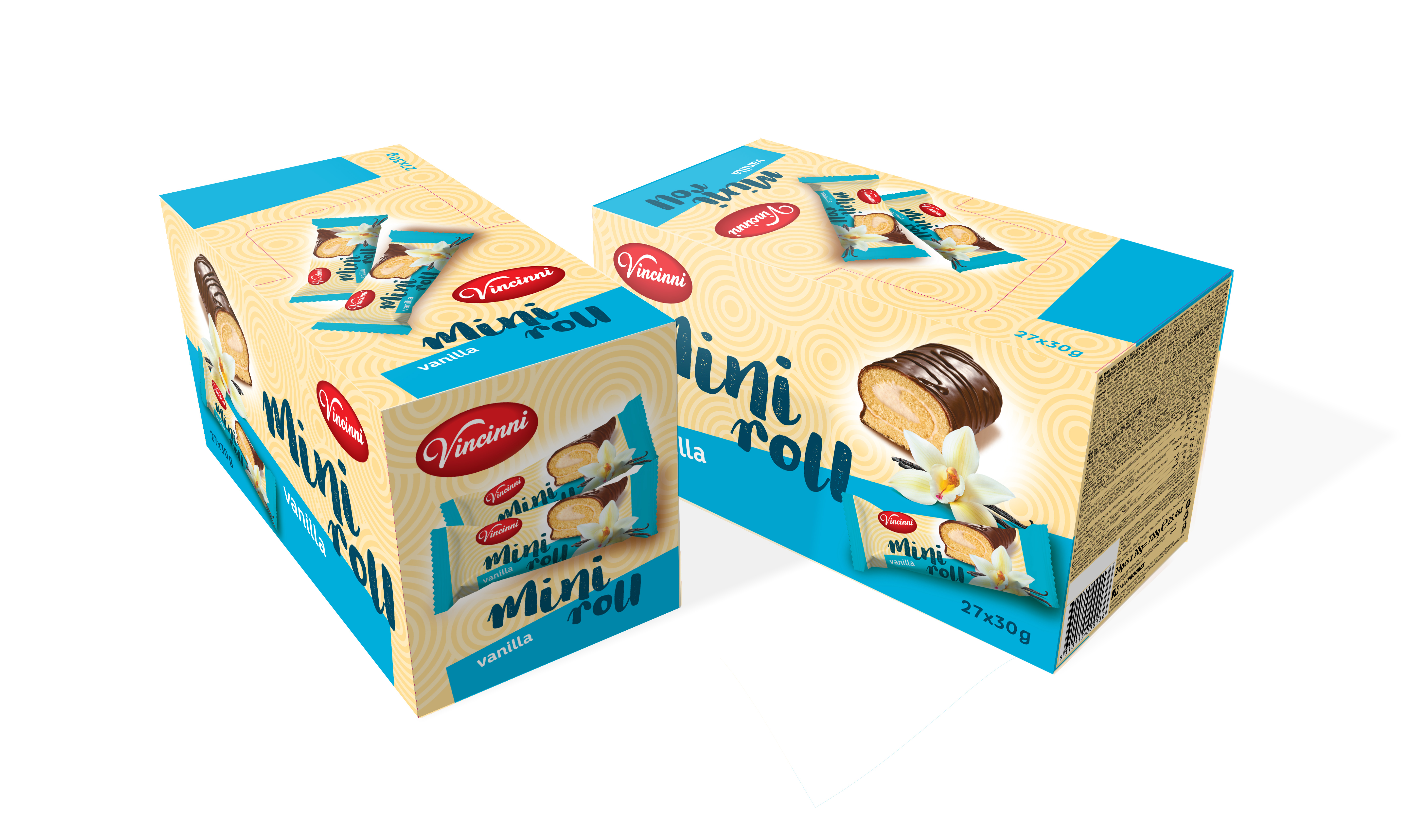 Vincinni Мини рол Винчини Ванила 30g, 1x27, Дисплеј | Најголема онлајн ...