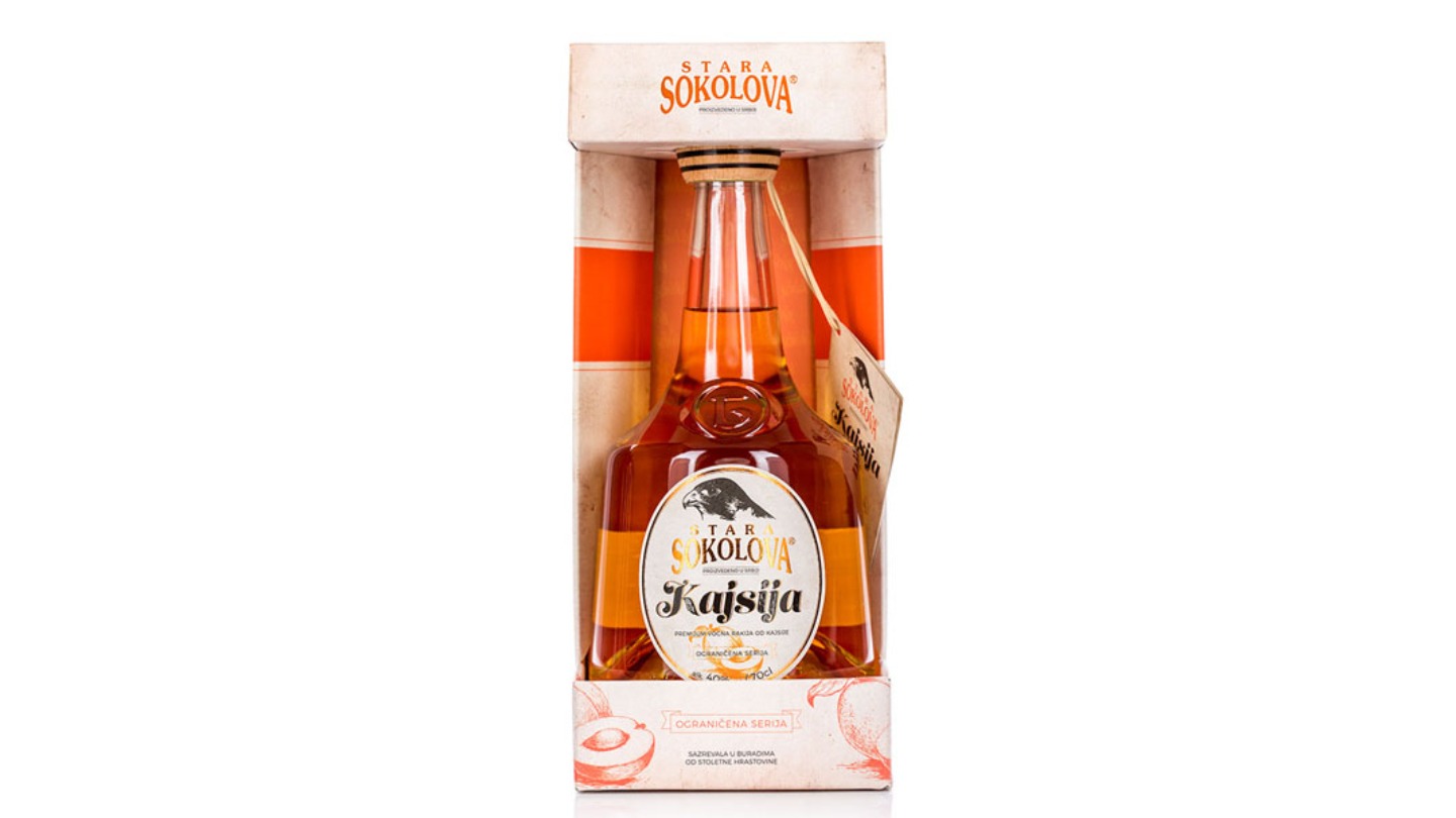 STARA SOKOLOVA Rakija kajsija 0.7l | Online prodaja | Ananas