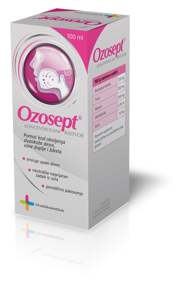 Pharmanova Ozosept rastvor 100ML | Online prodaja | Ananas